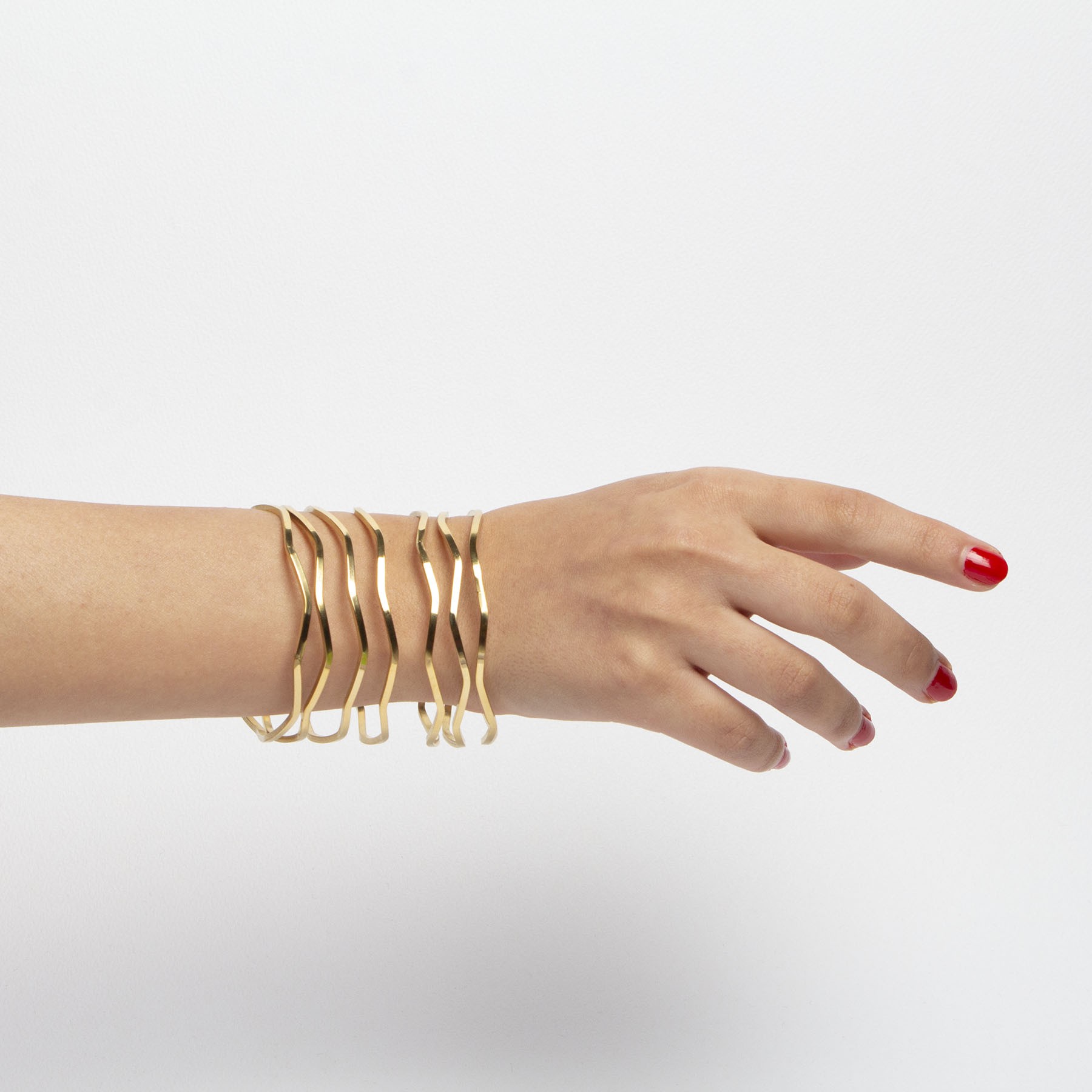 7 Wave Bangles