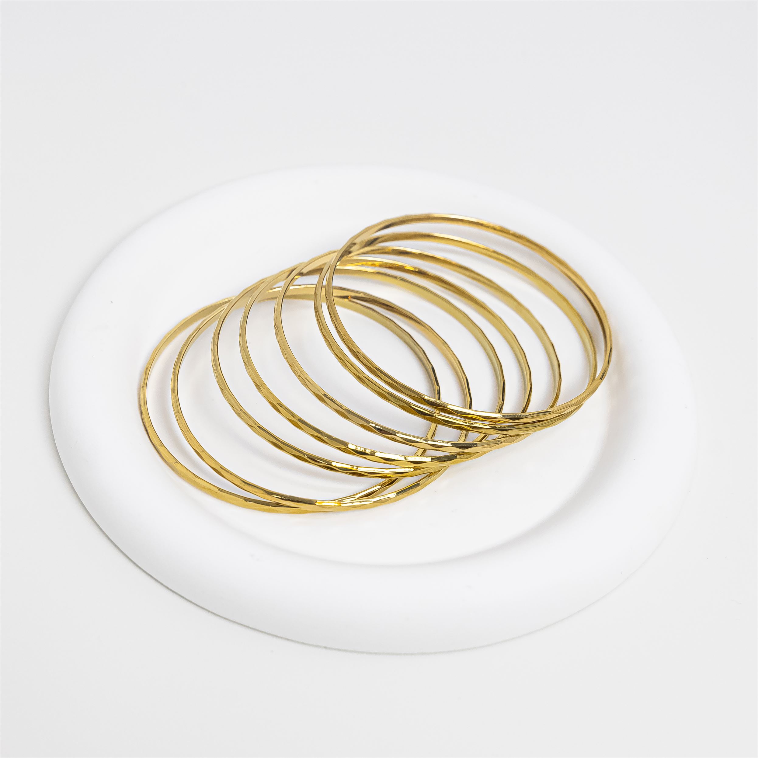 7pcs Stackable Classic bangle