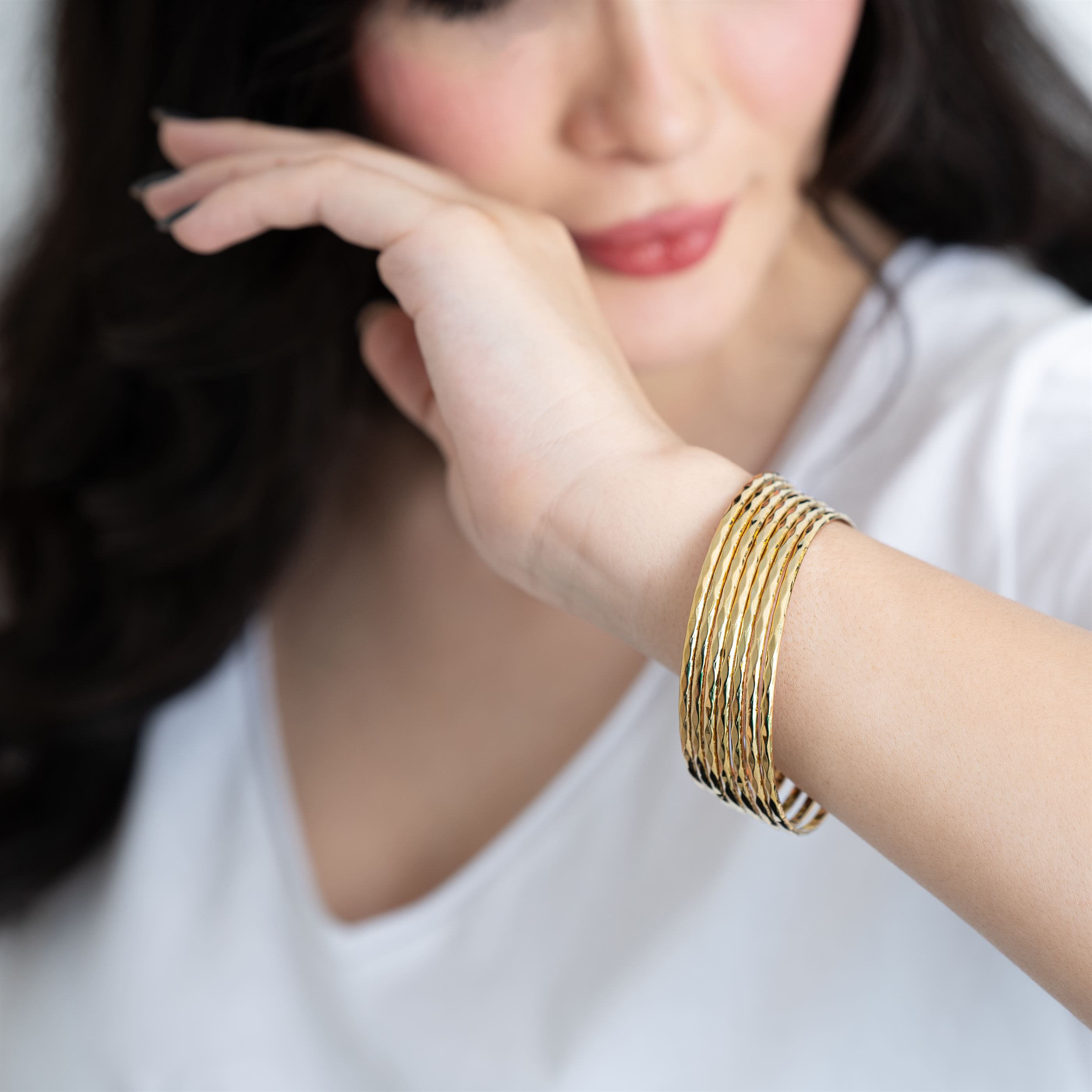 7pcs Stackable Classic bangle
